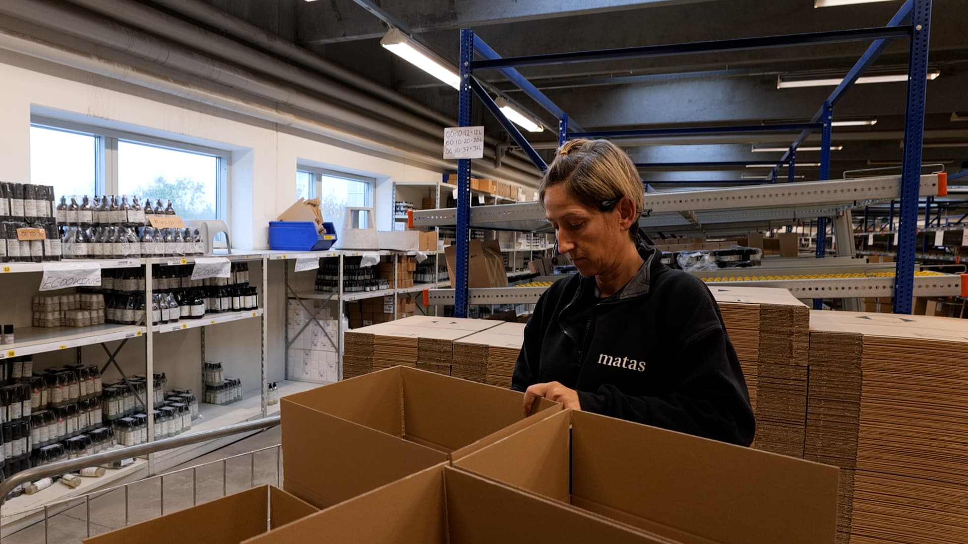 Matas effektiviserar lagret med över 100 procent - Apport